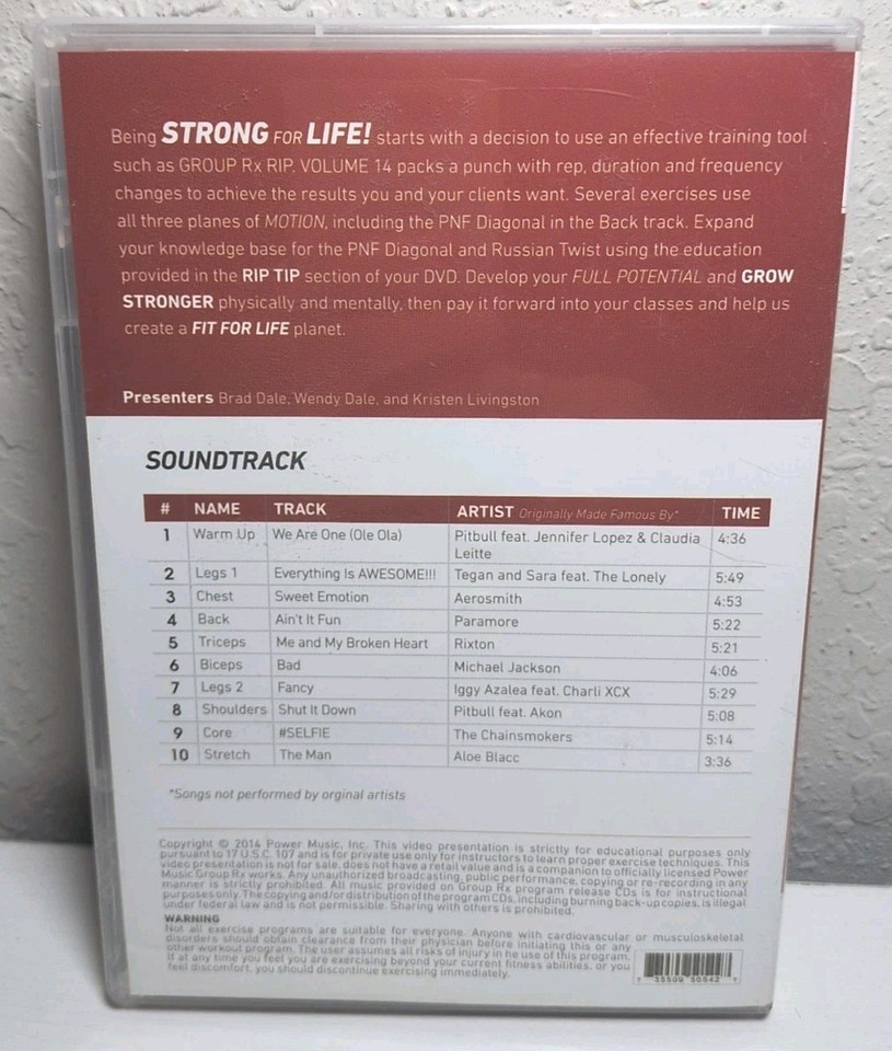 Power Music Group RX Rip Volume 14 CD/DVD & Booklet B83 | eBay