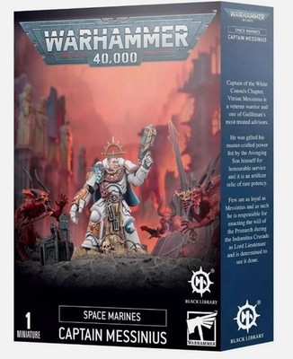 Warhammer 40k Space Marines - Captain Messinius - WH40K - New | eBay UK