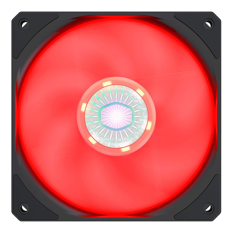Cooler Master SickleFlow 120 Red PC Case Fan 120Mm Illuminated | eBay UK