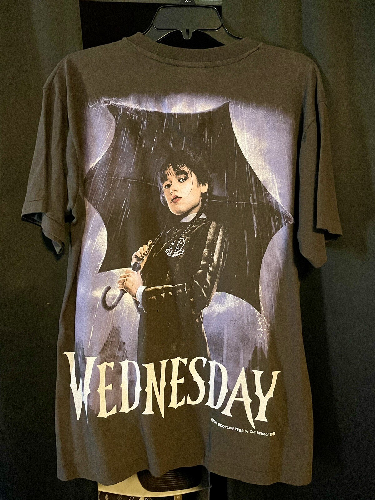 Wednesday Addams Family Men's Umbrella Raining T-Shir… - Gem