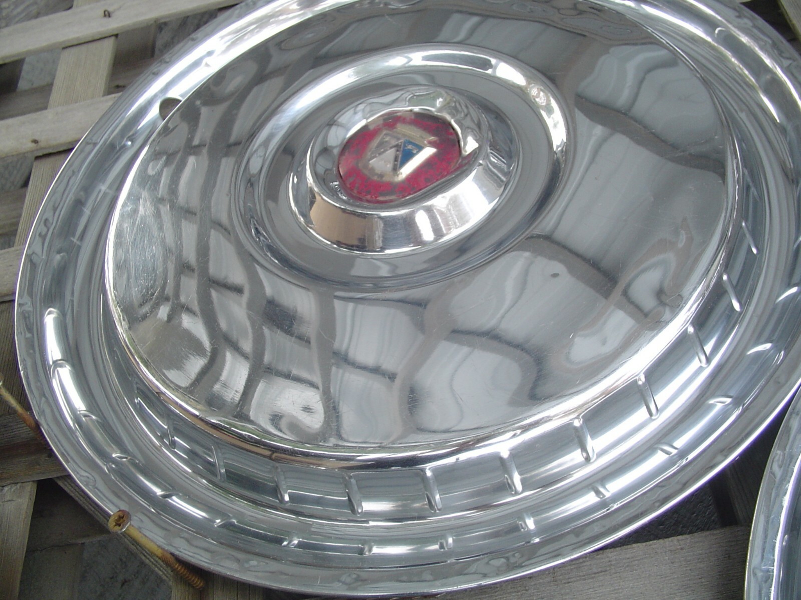 VINTAGE 1955 55 1956 56 FORD THUNDERBIRD T BIRD FAIRLANE HUBCAPS WHEEL ...
