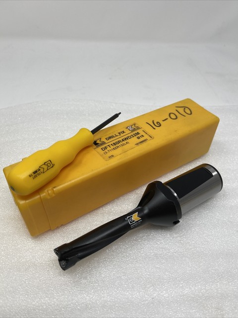 Kennametal Hertel Indexable Coolant Through DFT Drill DFT180R4WD32M ...