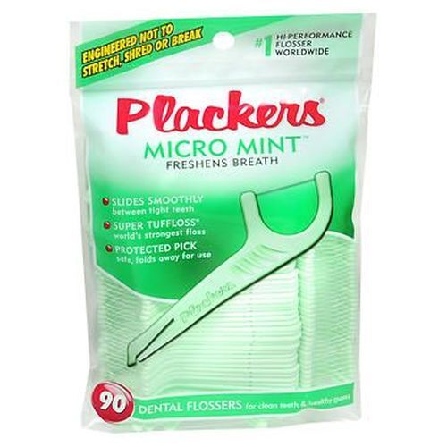 Micro Mint Dental Flossers 90 Each By Plackers | eBay