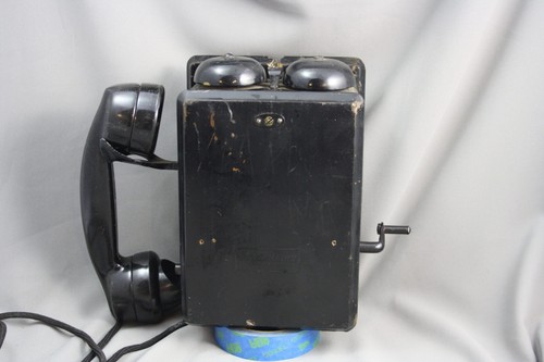 Northern Electric - Model 717 Antique Wall Phone - N717CG - Dark Finish ...
