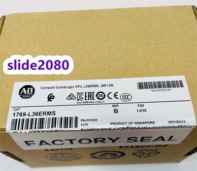 New Allen Bradley 1769-L36ERMS / B Compact GuardLogix 5370 ENet ...