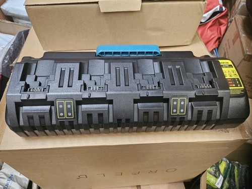 DCB104 For Dewalt 12V 20V Max 4 Port Rapid Battery Charger DCB112 ...