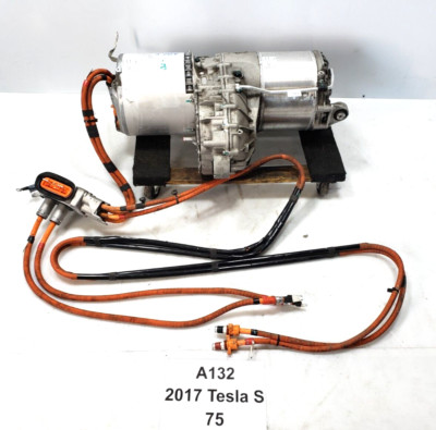 2012-2020 OEM Tesla S X Rear Drive Unit Engine Electric Motor 80k LDU ...