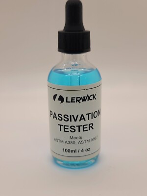 PASSIVATION TESTER KIT / CORROSION DETECTOR ON STAINLES STEEL 2OZ | eBay