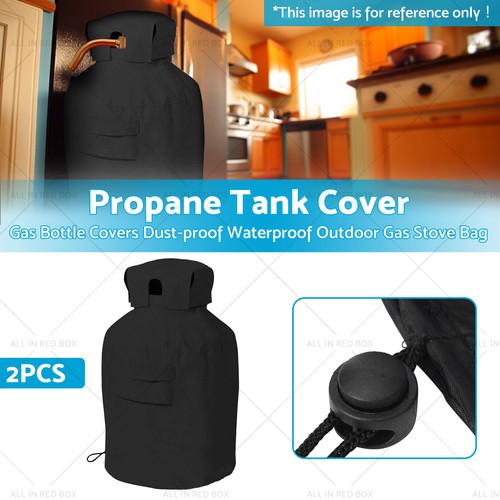 2PCS Propane Tank Cover Gas Bottle Covers Dust-proof Waterproof Gas ...
