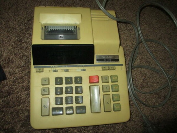 Sharp El-1197 III Heavy Duty Printing Calculator 10 Digits Green ...