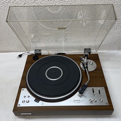 Pioneer Direct Drive Full Automatic Stereo Turntable PL-530: Shure 5X ...