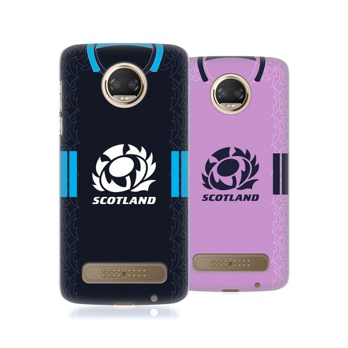 OFFICIAL SCOTLAND RUGBY 2022/23 CREST KIT HARD BACK CASE FOR MOTOROLA ...