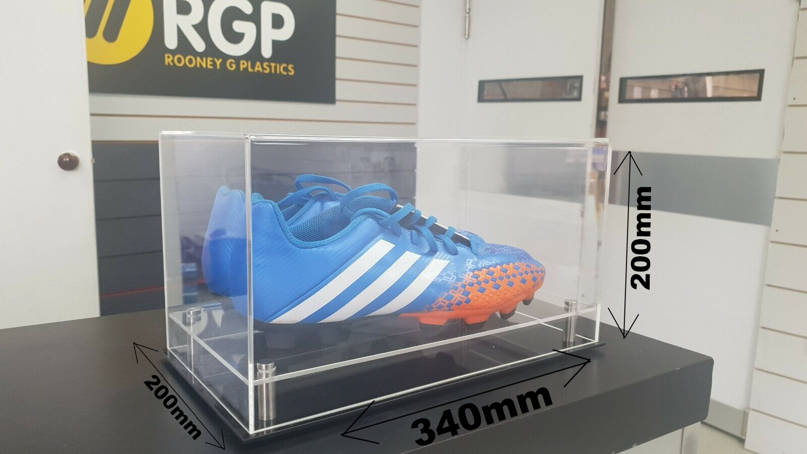 FOOTBALL BOOT DISPLAY CASE | eBay Australia