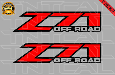 Z71 OFF ROAD Decal Set Fits: 2001- 2006 Chevy Silverado Vinyl Sticker ...