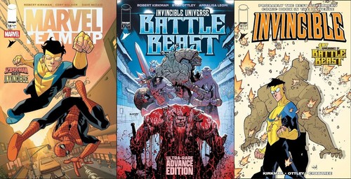 Marvel Team-Up #14, Invincible #19, & Advance Edition Battle Beast ...