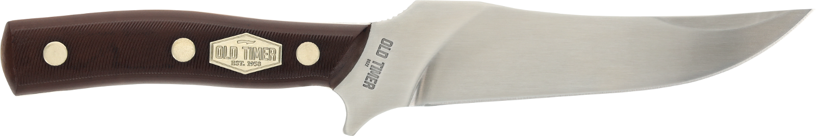 Schrade Old Timer Deerslayer Hunting Skinning Knife w/ Leather Sheath ...