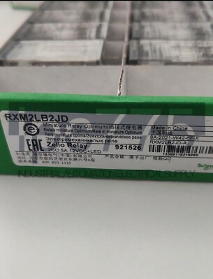 10pc Box Brand New Schneider RXM2LB2JD Relay 8 Pin 5A DC 12V Free ...