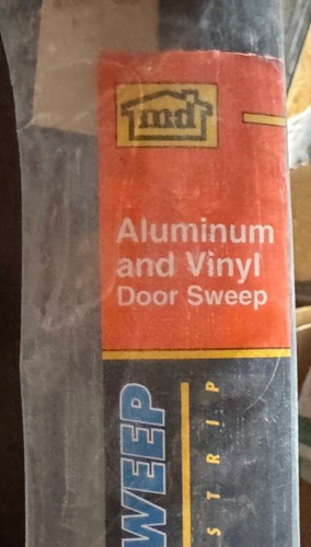 M-D Building Products 05173 36-Inch Triple Fin Aluminum and Vinyl Door ...