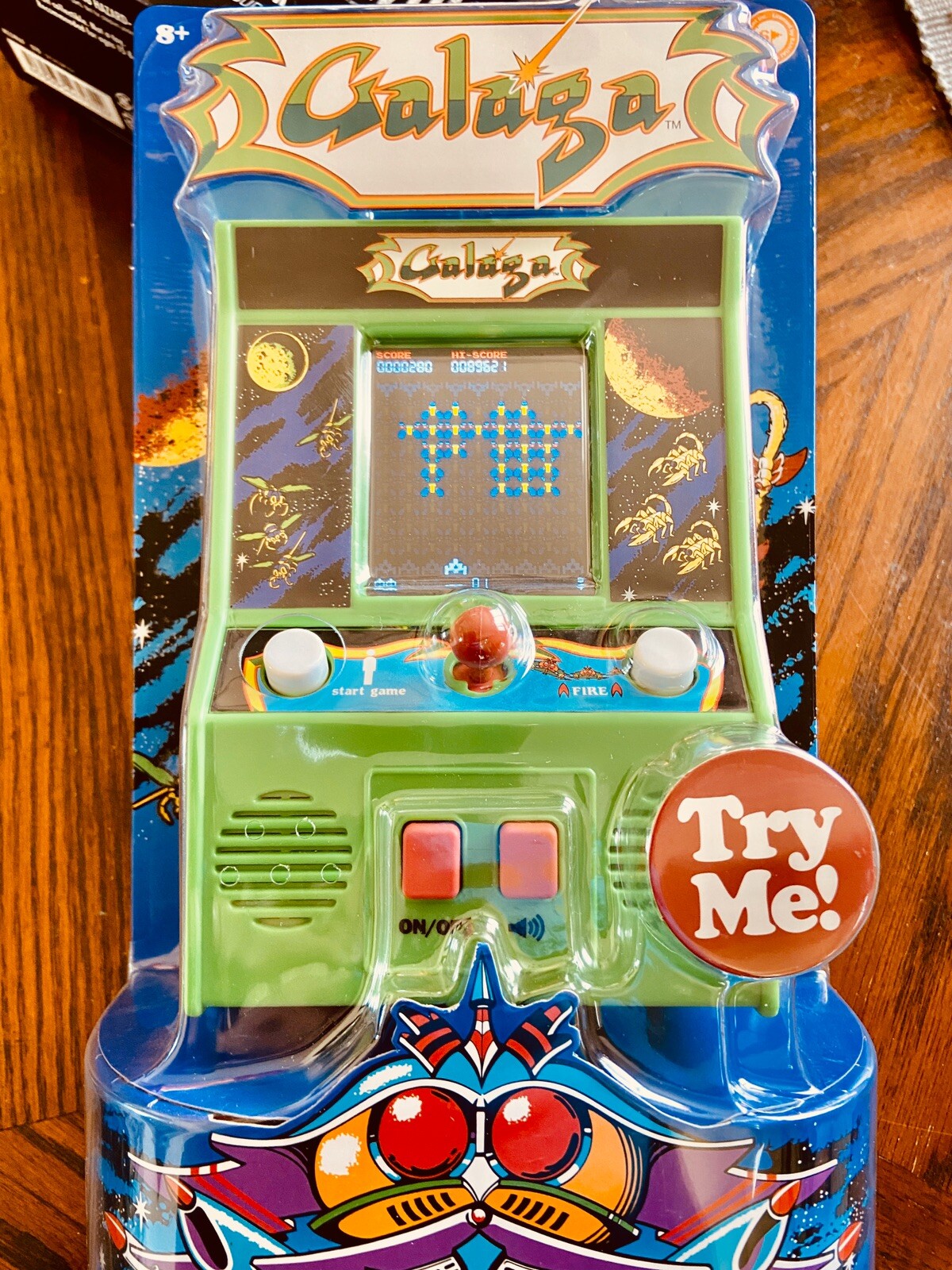 1980s Throwback Handheld Mini Galaga Classic Mini Arcade Brand New In ...