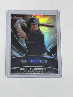 Brendan Rodgers Multiple Hits Insert Refractor 2016 Bowman’s Best SL-BR ...