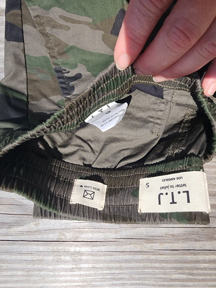 $78 L.T.J. Letters to Juliet, Women Camo Pants, Camouflage CARGO ...