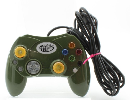 MadCatz - XBox Green Wired Controller 4516 | eBay