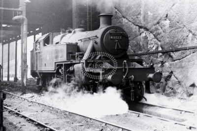 PHOTO British Railways Steam Locomotive Class 3P-B 40127 at Brunswick ...