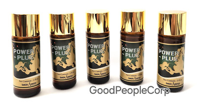 Power-Plus Ginseng Energy Liquid Supplement 1oz x 5 Bottles, Men's ...