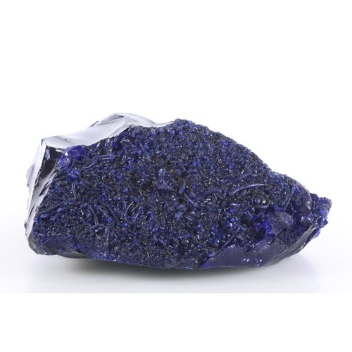 Medium Sized Blue Glass Cullet 9# 10" x 8" x 4 1/2" | eBay
