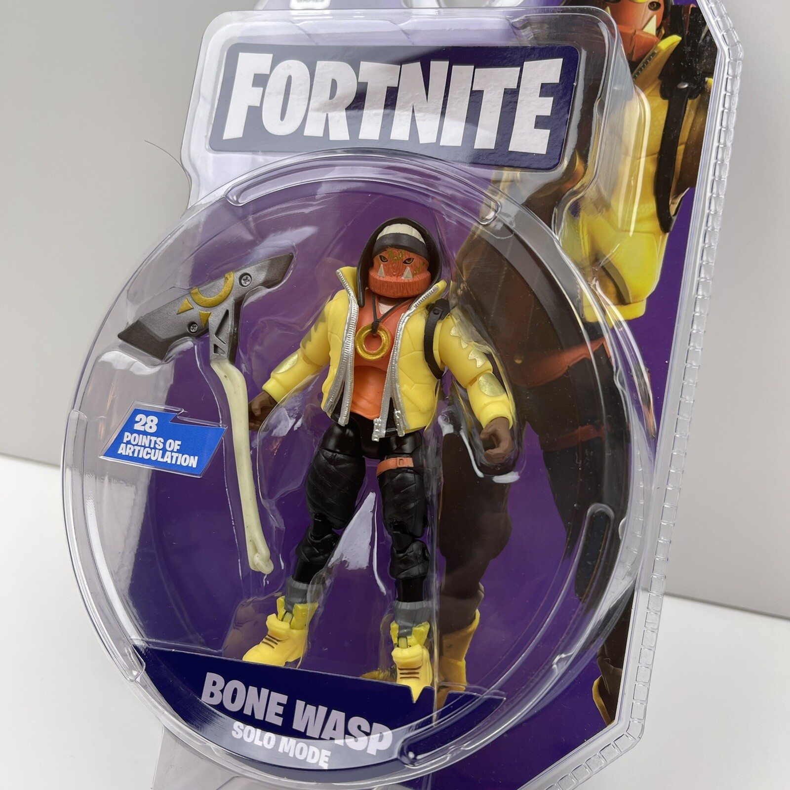 Fortnite Solo Mode BONE WASP 4" Action Figure With 28 Points of ...