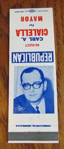 POLITICAL: MAYOR CARL A. CIALELLA (NEW CASTLE, PENNSYLVANIA) -H8 | eBay
