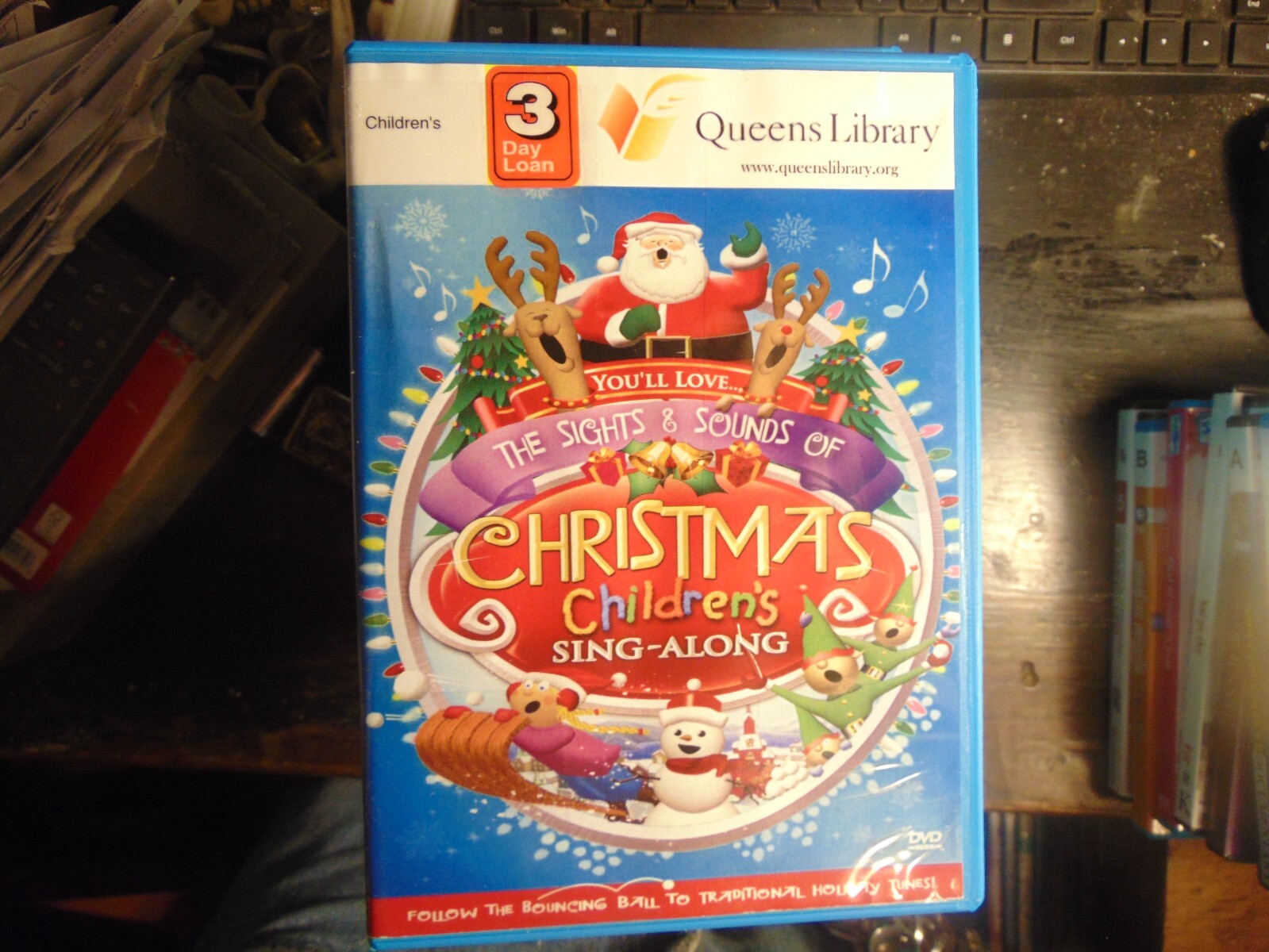 The Sights & Sounds of Christmas: Children's Sing-Along DVD EX LIBRARY ...