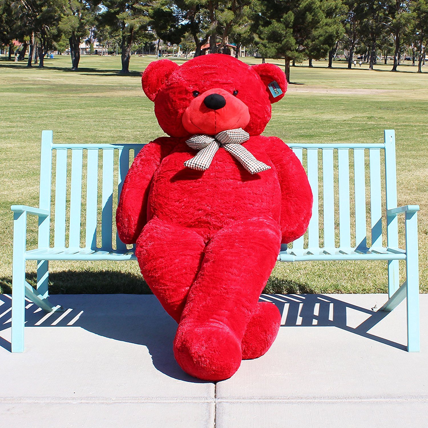 Joyfay 78in 200cm Red Giant Teddy Bear Plush Toy Birthday Valentine ...