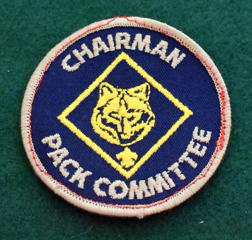 BOY SCOUT ADULT POSITION PATCH - PACK COMMITTEE CHAIRMAN | eBay