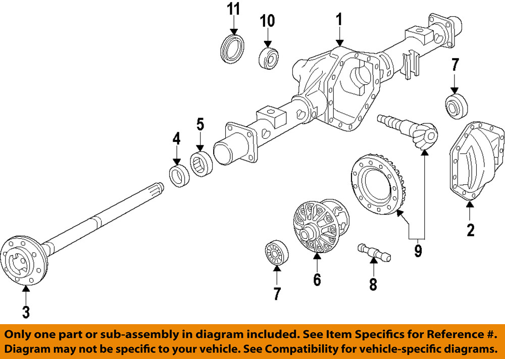 GM OEM Rear Differential-Side Bearings 22786619 | eBay