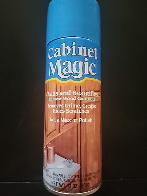 Vintage Original Cabinet Magic Cleaner 13oz Discontinued | eBay