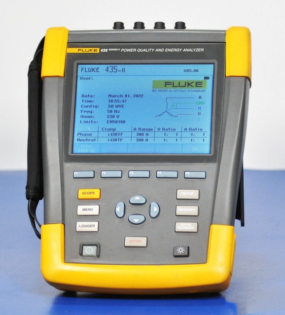 Fluke 435II Power Quality and Energy Analyzer for sale online | eBay