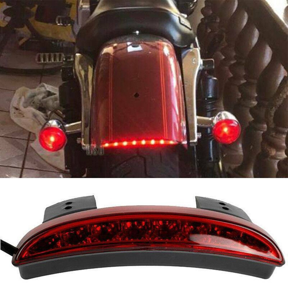 Motorcycle Rear Fender LED Lights Bright and Long Lasting Easy to ...