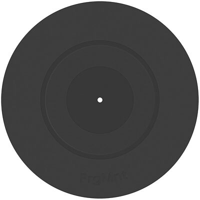 Turntable Platter Mat Black 12-inch Turntable Rubber Mat Silicone ...