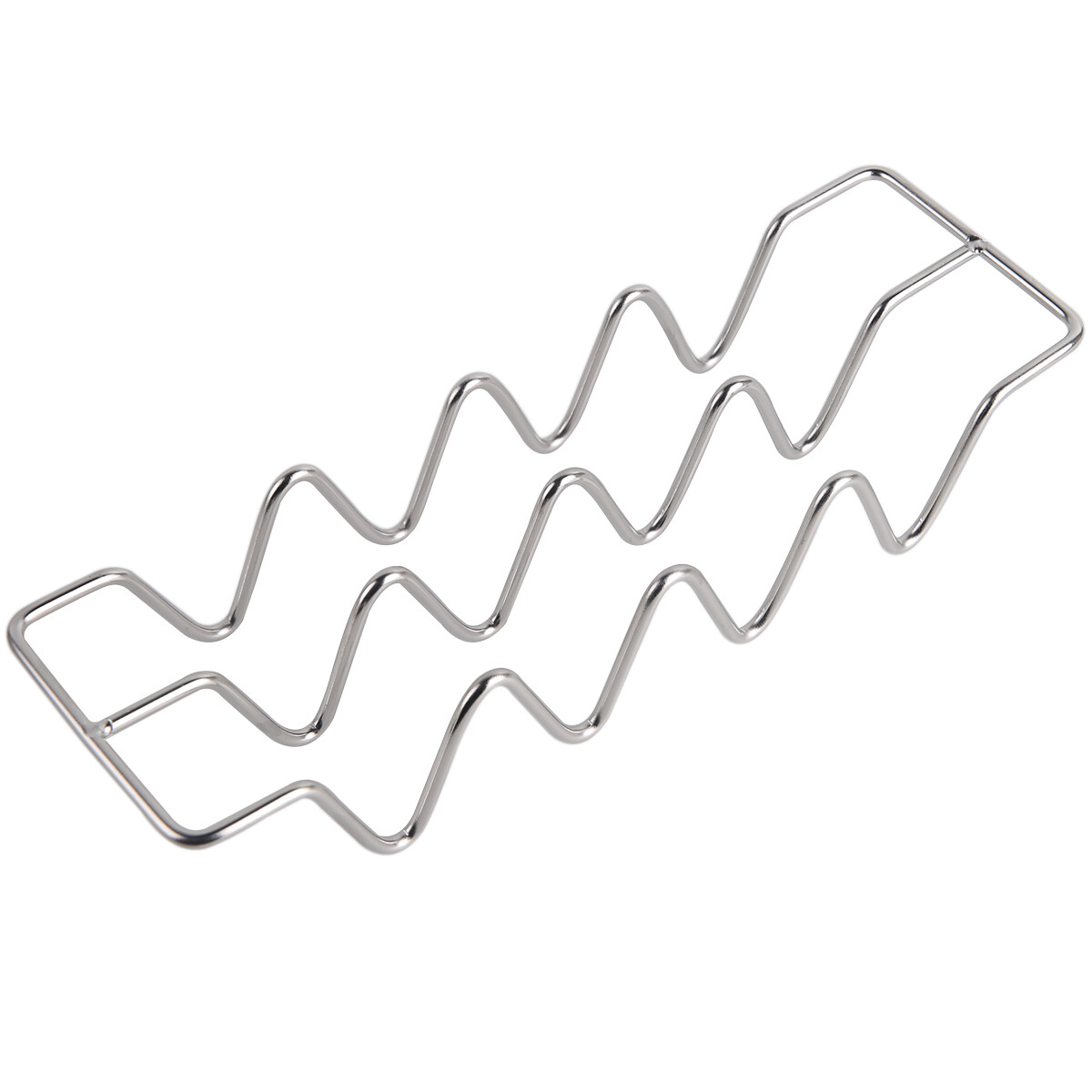 2X 4 Slots Taco Shell Holder Stainless Steel Kitchen Food Hard Stand 2x-4-slots-taco-shell-holder-stainless-steel-kitchen-food-hard-stand