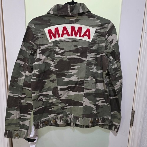 Ingrid & Isabel MAMA Camo Jacket Size XS NWT Military Style Cool Mom ...