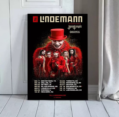 Till Lindemann - Tour 2024 Poster Art Print Gift For Fans | eBay