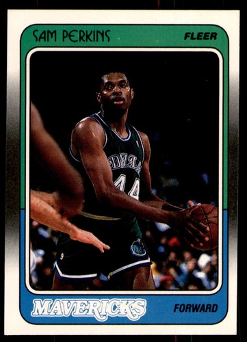 1988-89 Fleer #31 Sam Perkins Dallas Mavericks | eBay