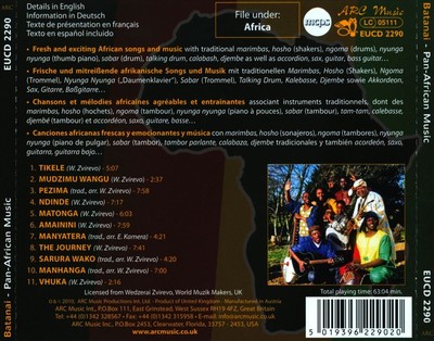 BATANAI/ZVIREVO - PAN-AFRICAN MUSIC NEW CD 5019396229020 | eBay UK
