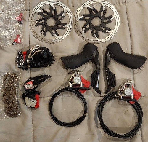 SRAM RED AXS E1 Electronic HRD 12-Speed Groupset (No Battery, Charger ...