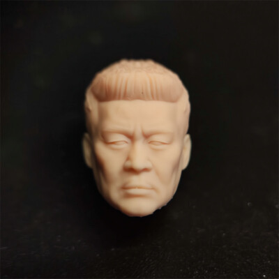 1/12 Scale Never Say Never Wang Baoqiang Head Sculpt Unpainted Fit 6 ...