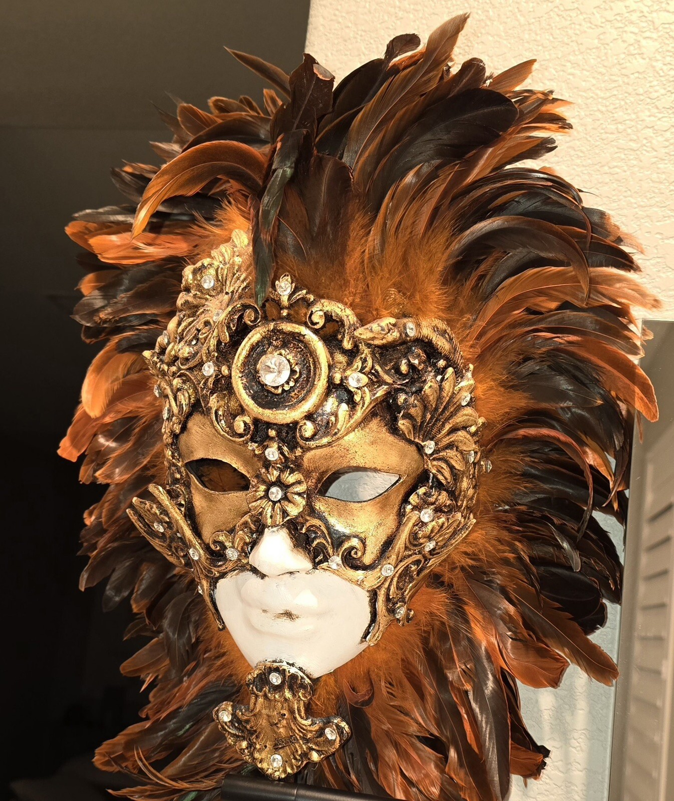 Venetian mask made in Italy - Gem
