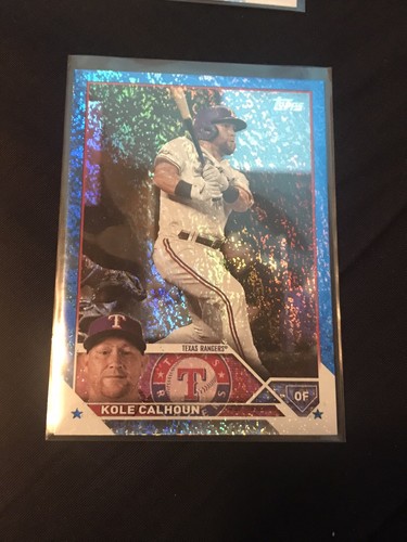 2023 Topps Series 2 Kole Calhoun Blue Foil /999 | eBay