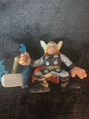 Marvel Super Hero Squad Thor Throwing Hammer | eBay
