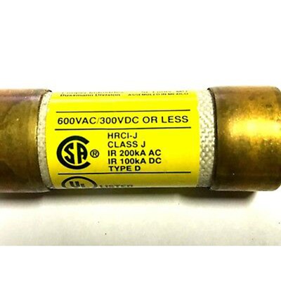 1pc new Bussmann LPJ-9SP Fuse 9A 600V Time Delay Class J Dual Element ...
